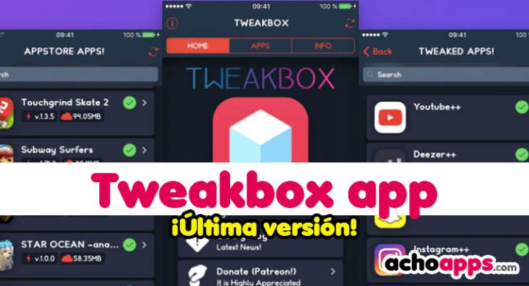 Descargar Tweakbox ios en iPhone GRATIS ¡GRATIS!